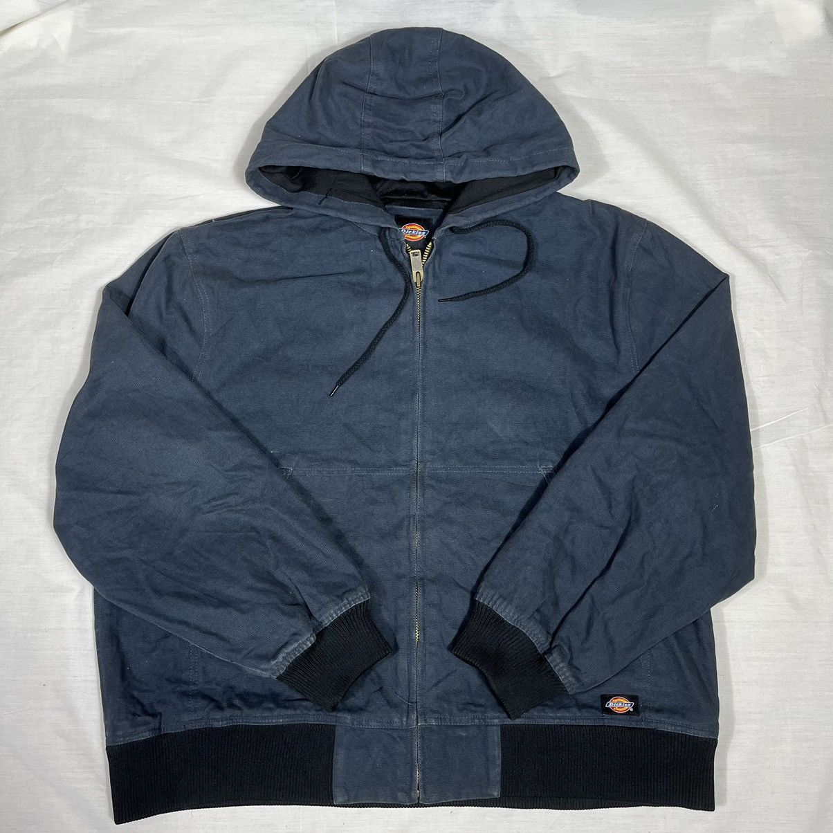 Dickies × Vintage × Workers Vintage DICKIES Hoodie Canvas Jacket | Grailed