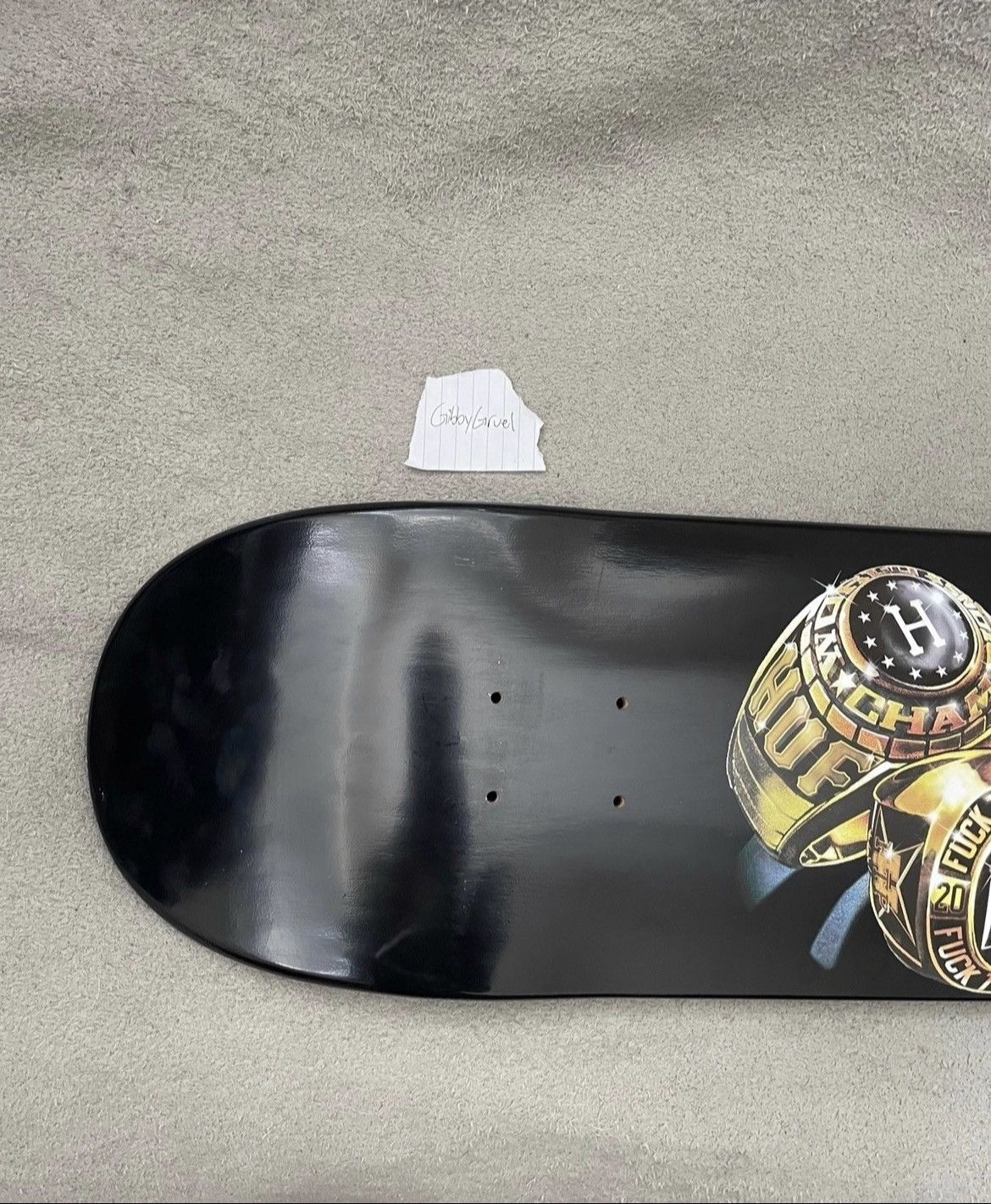 Huf FTP+HUF SKATEBOARD | Grailed