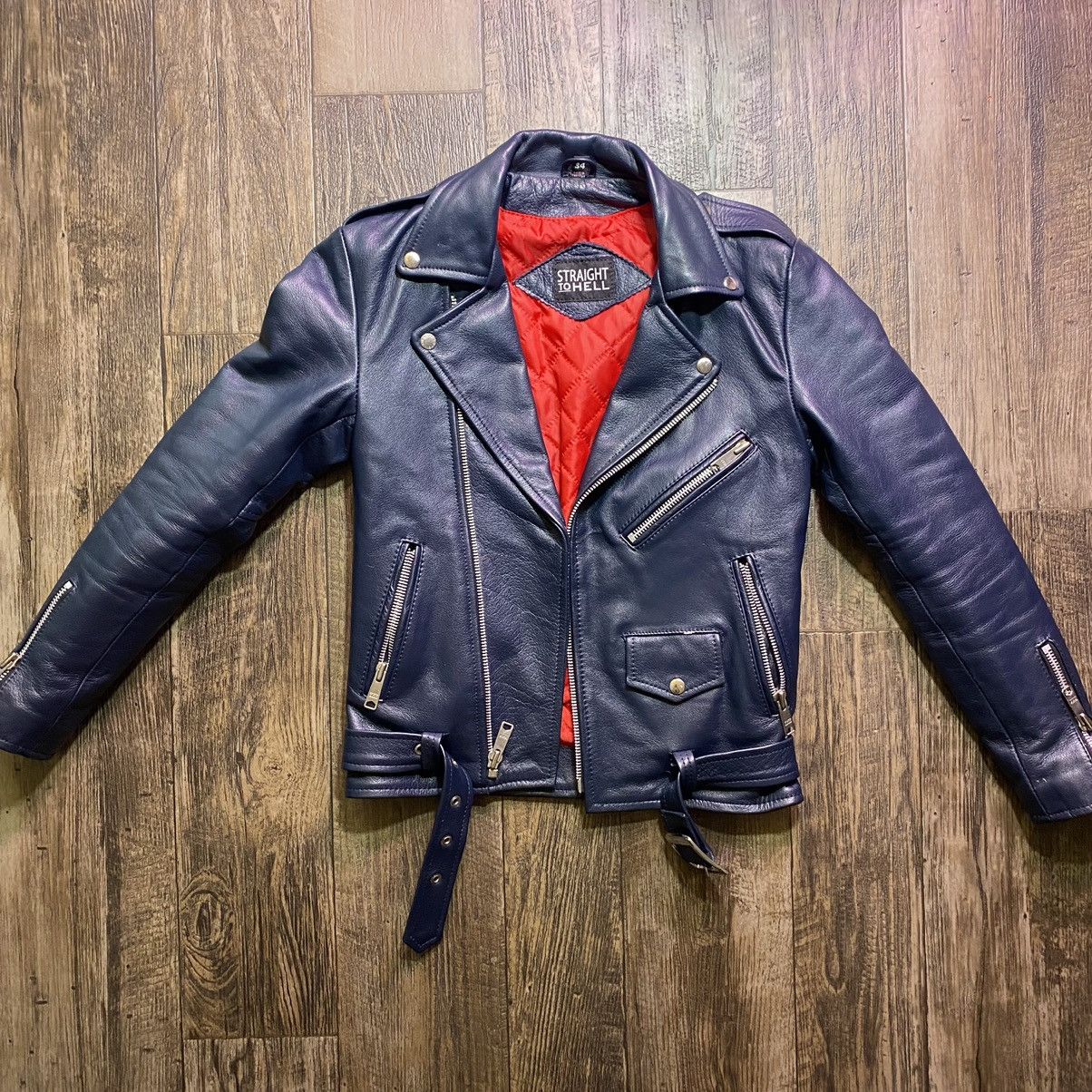 Straight To Hell Straight to Hell Commando Leather Jacket | Grailed