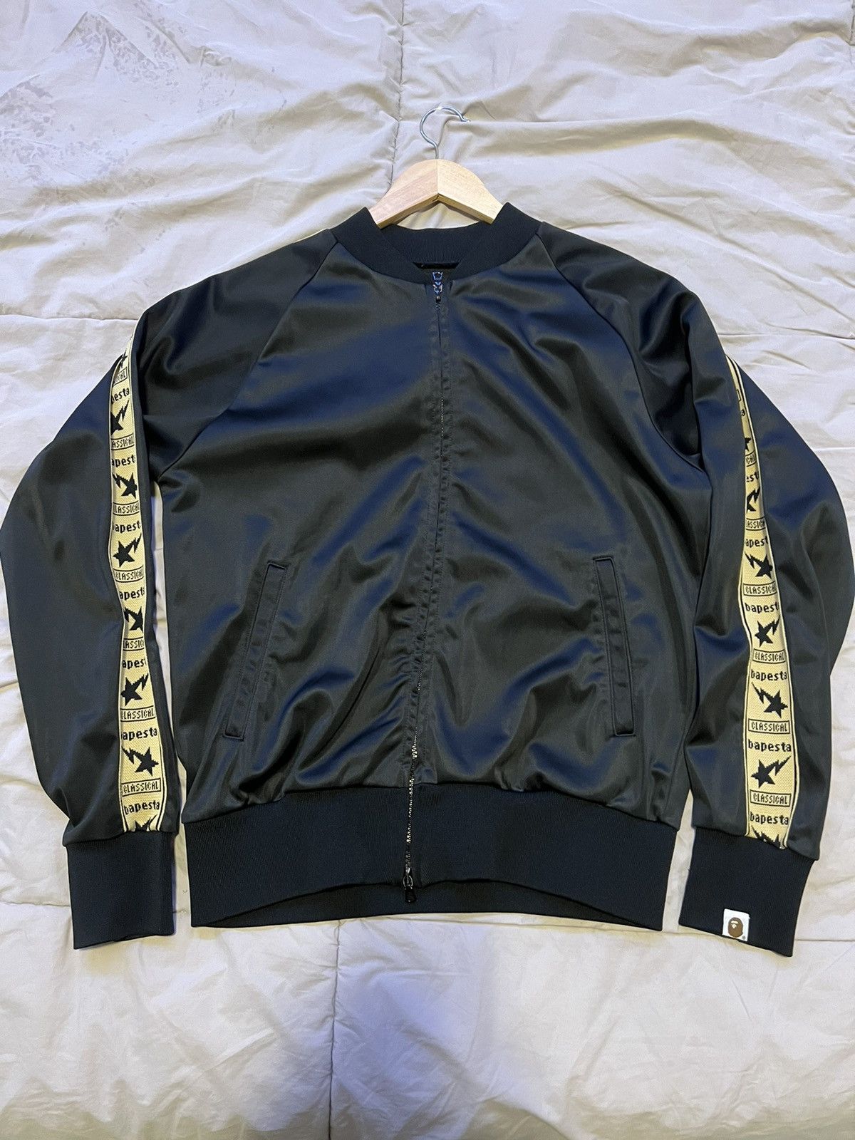 Bape Bapesta track jacket | Grailed