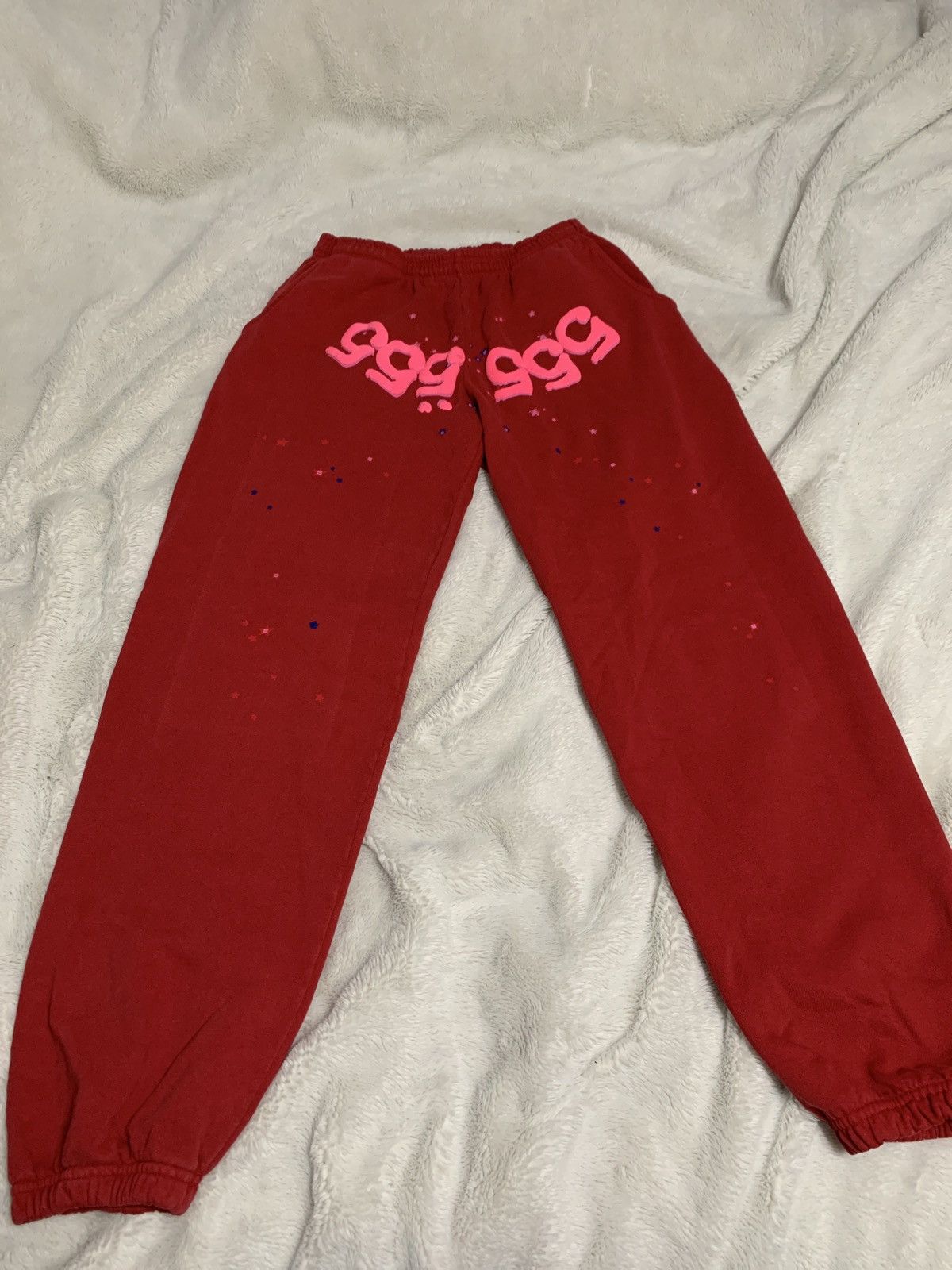 Spider Worldwide Merlot Red 555 Angel Number Sweats M - Spider ...