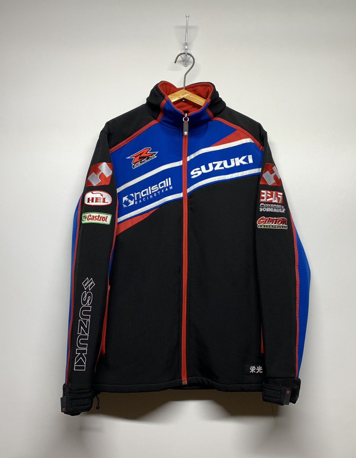 Vintage Vintage Suzuki Halsall Racing Jacket Soft Shell 90’s | Grailed