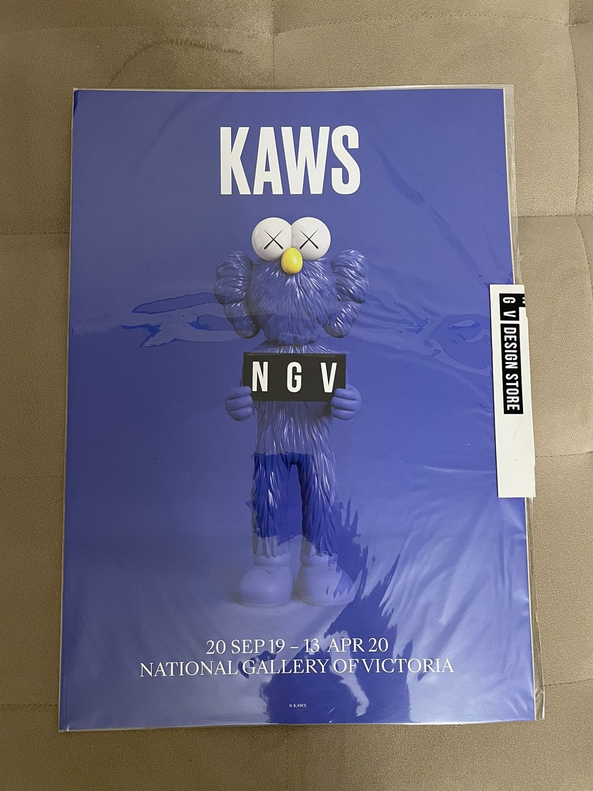 Kaws KAWS NGV Poster | Grailed