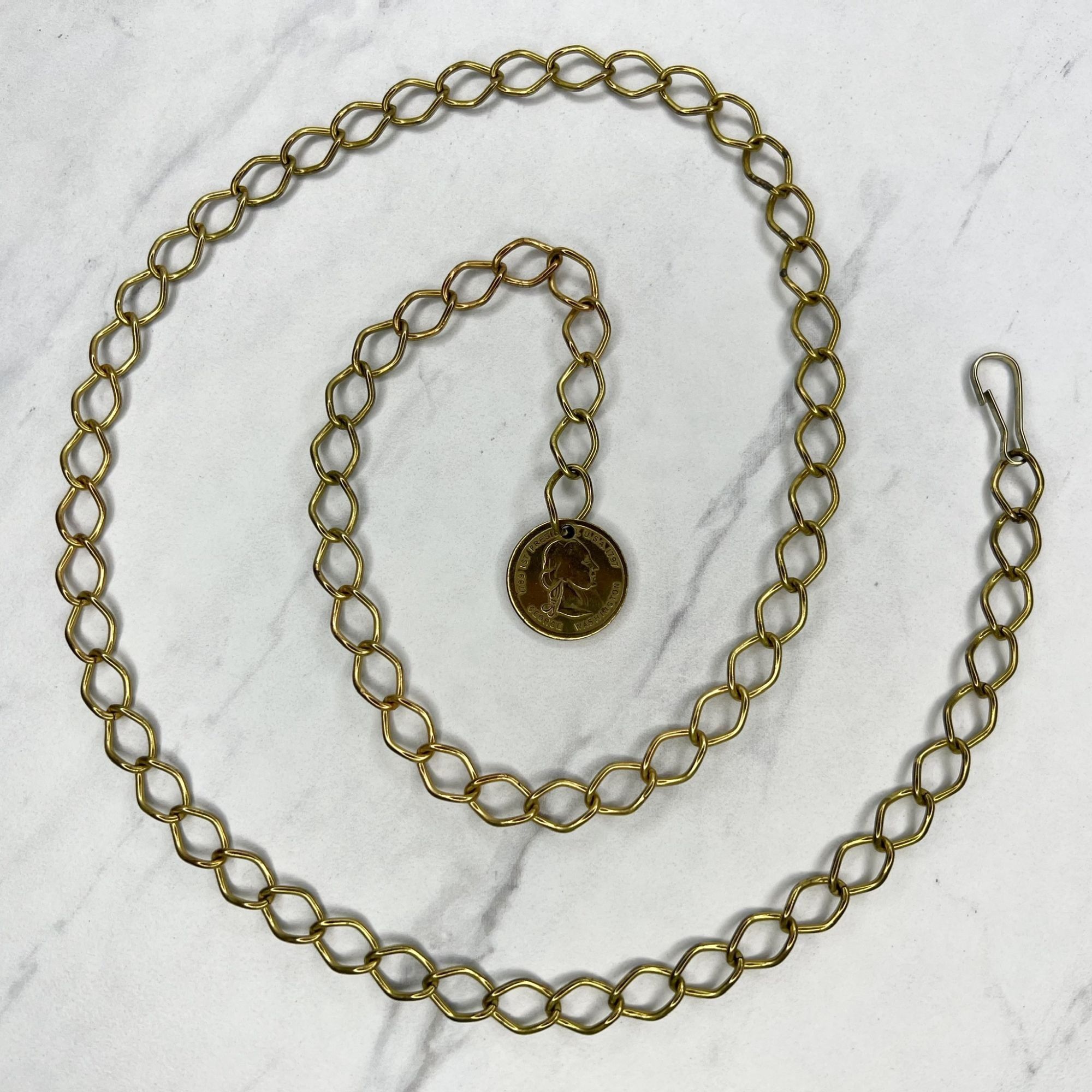 Other George Washington Coin Belly Body Chain Link Belt | Grailed
