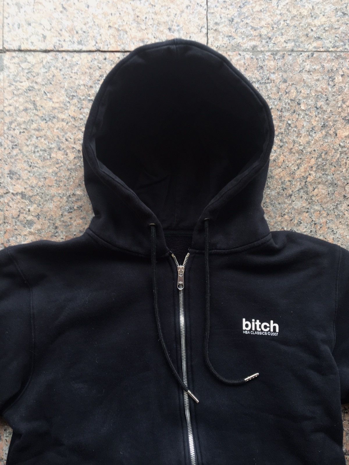 Hood By Air Hood By Air HBA Classics 2007 FW16 Bitch Zip Up Hoodie ...