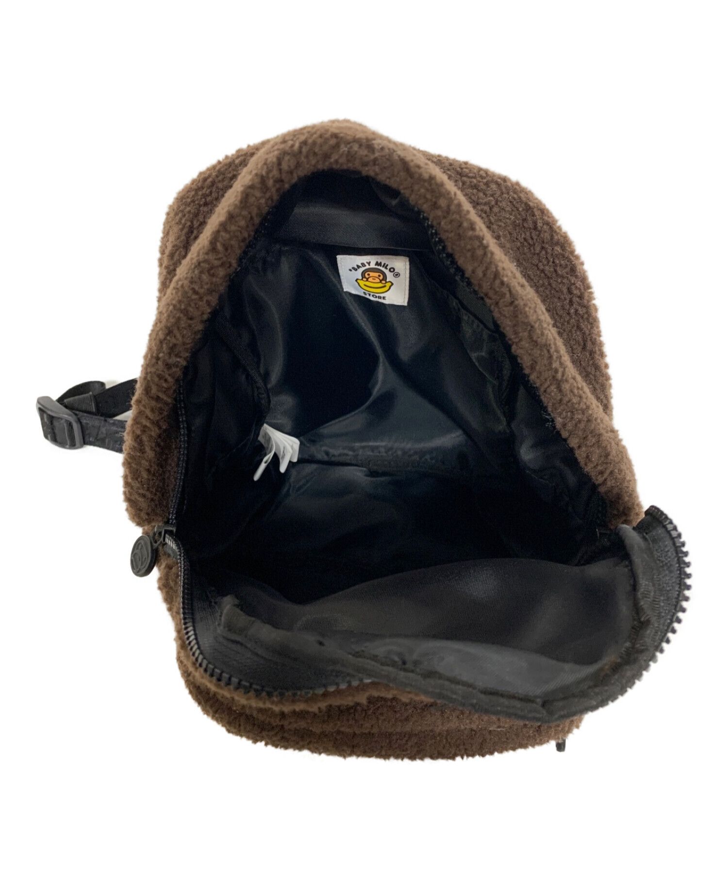 Bape A BATHING APE Baby Milo Ruck Sack Backpack Brown | Grailed