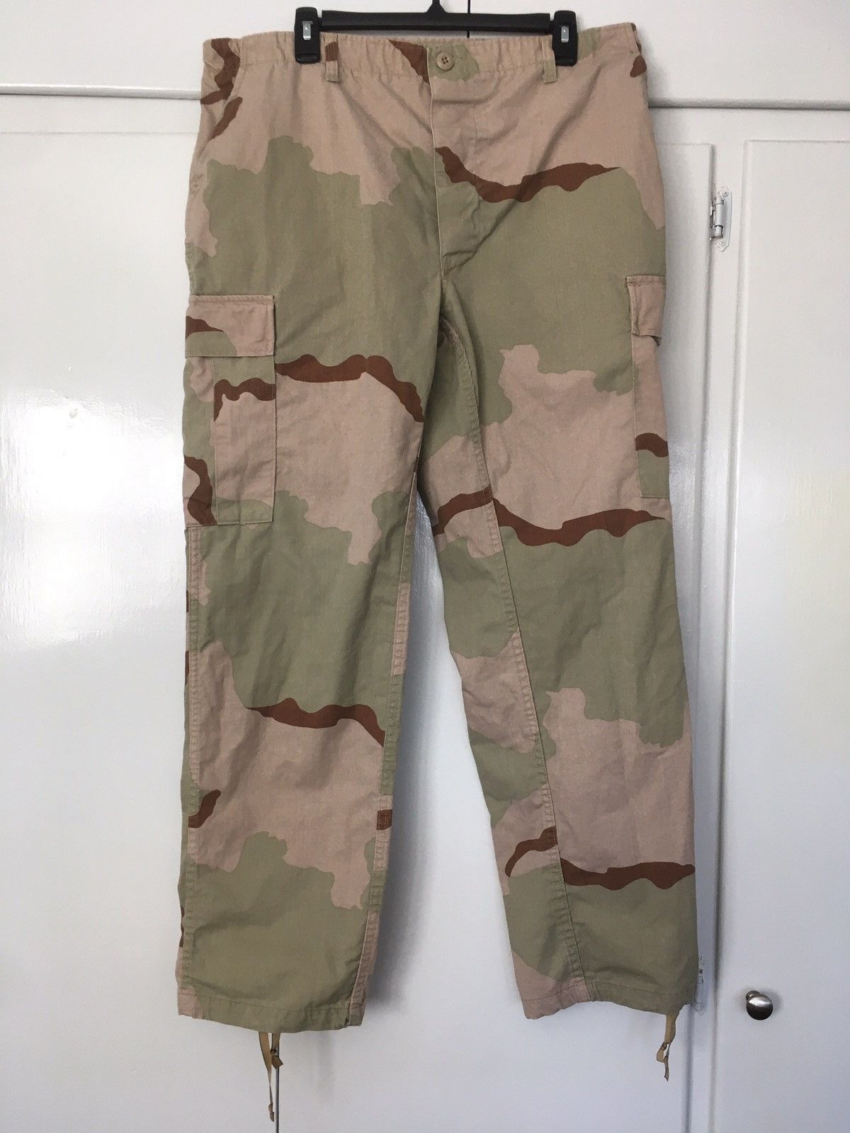 Vintage TRU SPEC CAMO CARGO PANTS DESERT UTILITY TACTICAL BDU ARMY ...