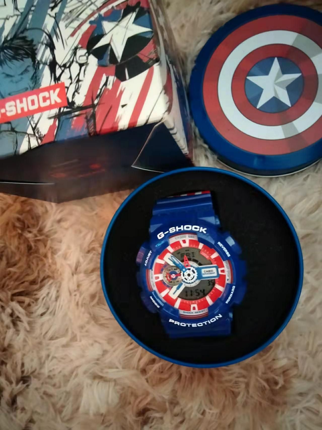 G Shock G-Shock Marvel captain America | Grailed