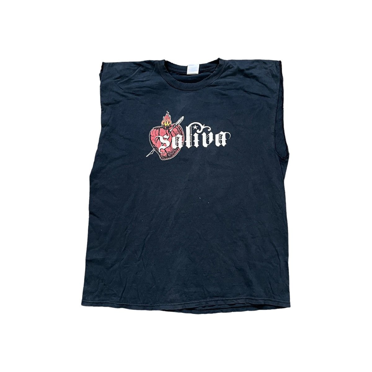 Band Tees × Vintage 2000s saliva rock music band tee | Grailed