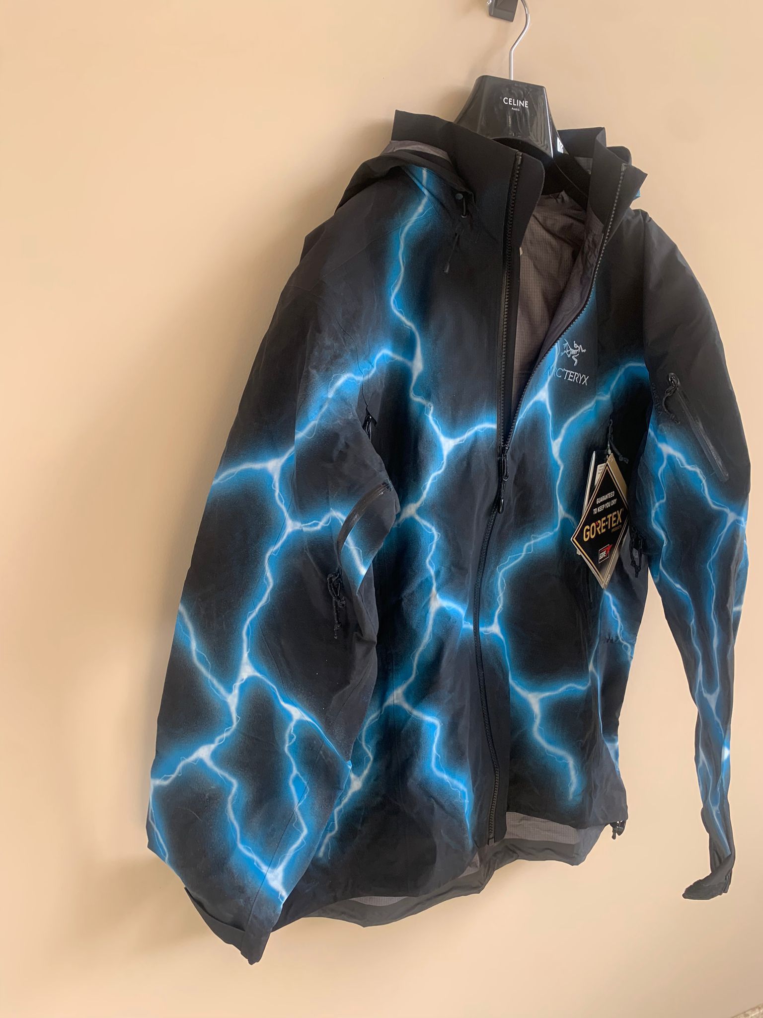 Arc'Teryx Theta AR Jacket With Custom Spray Paint Design | Grailed