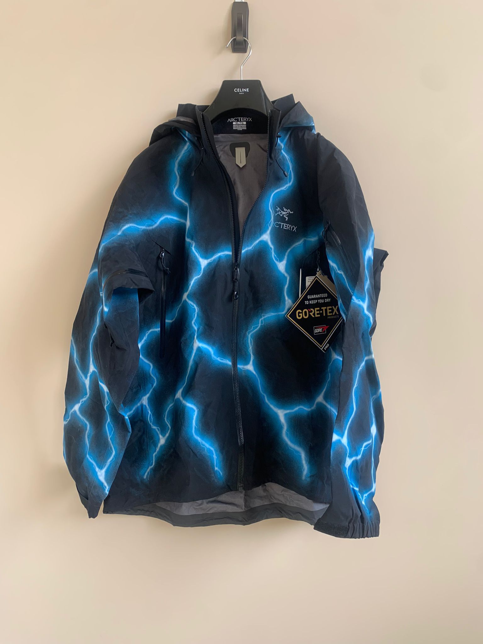 Arc'Teryx Theta AR Jacket With Custom Spray Paint Design | Grailed