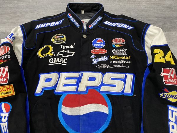Pepsi JH DESIGN PEPSI NASCAR JACKET MED | Grailed