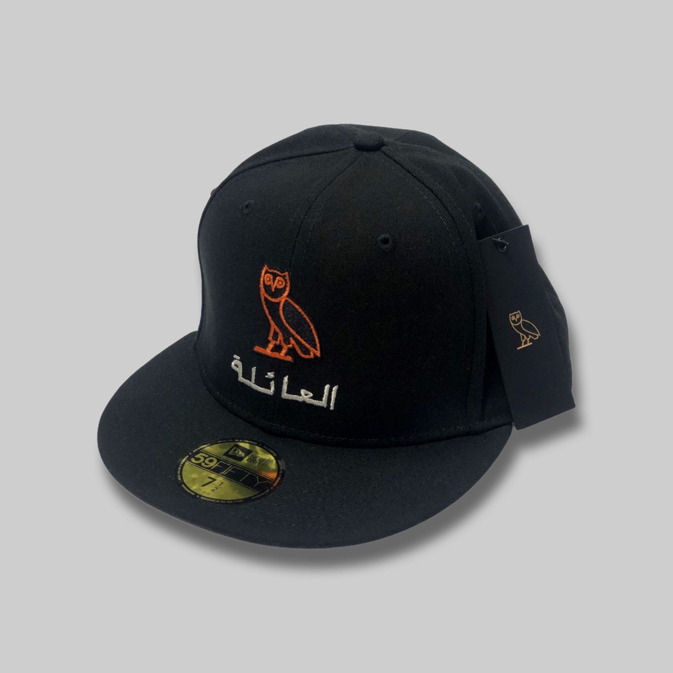 Drake OVO X NEW ERA FAMILY ARABIC BLACK HAT SNAPBACK 7 3/8 | Grailed