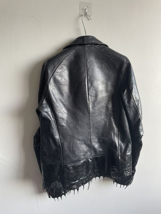 Carol Christian Poell Drippy CCP Leather Jacket | Grailed