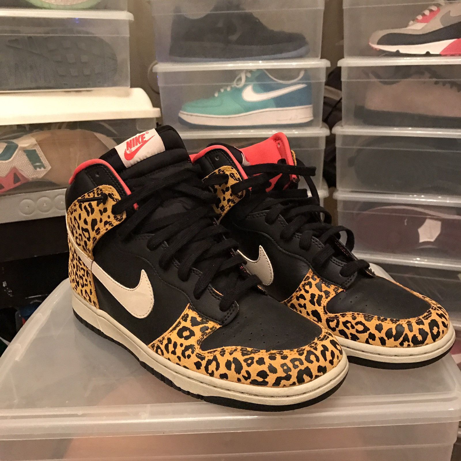 Nike "Animal Print" Nike SB Hi Top Dunk | Grailed