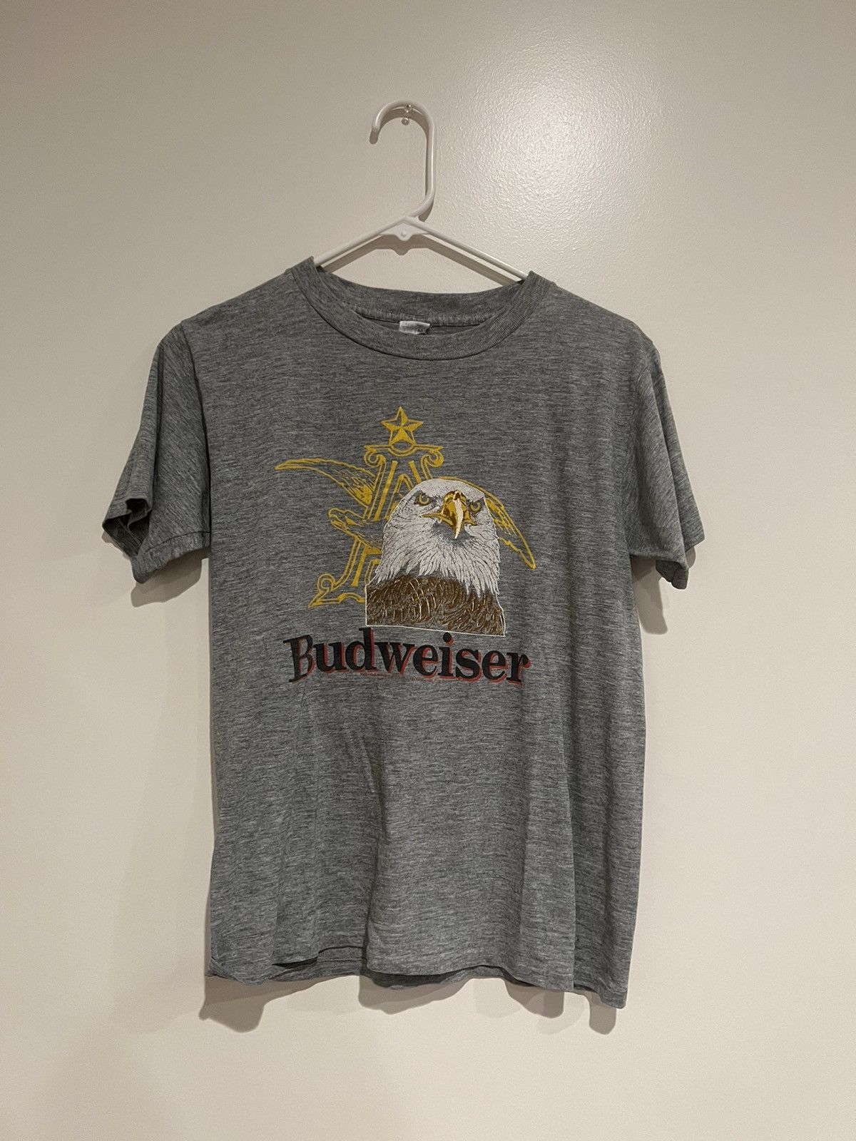 Budweiser × Vintage Vintage 90s Budweiser single stitch | Grailed