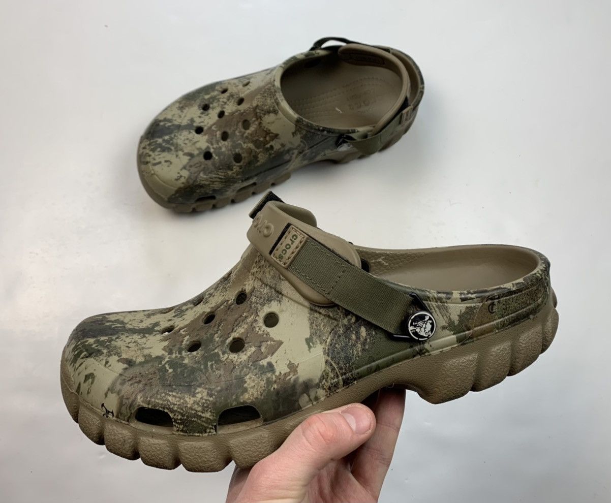 Crocs × Streetwear Crocs Off Road 02 Octane Camo Outdoor Clogs (Turbo ...