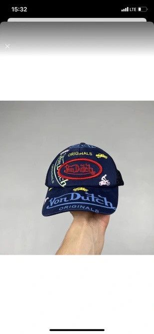 Vintage Vintage Von Dutch Monogram Cap | Grailed