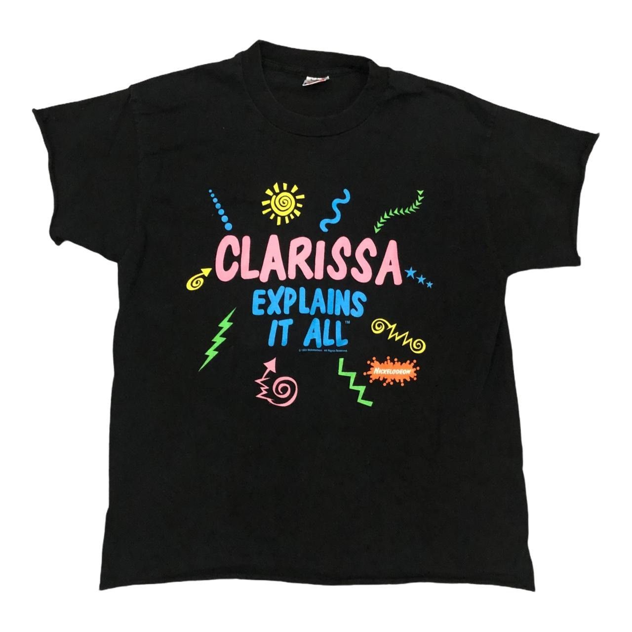 Vintage 1993 Nickelodeon Clarissa Explains It All T-shirt