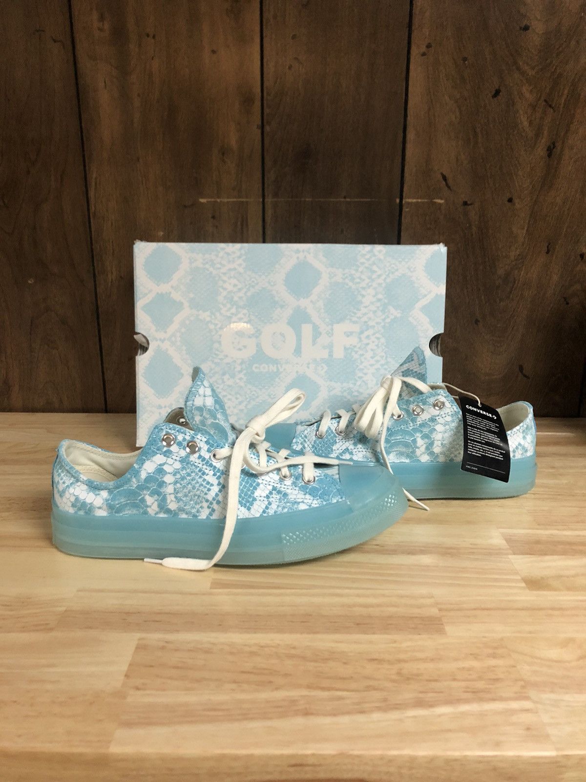 Converse × Golf Wang (Sky Blue) Python Chuck 70 By GolfWang | Grailed
