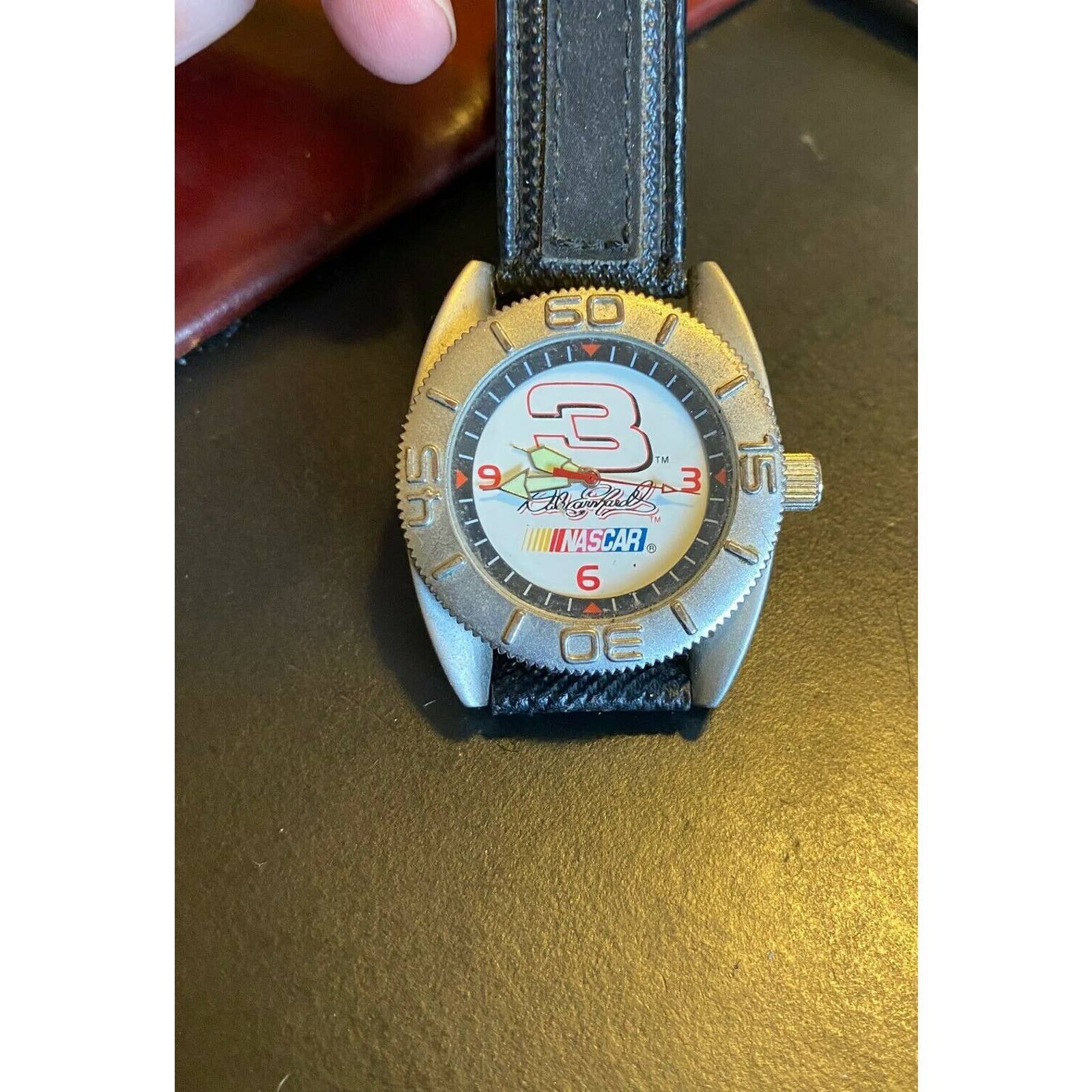 NASCAR Men's 40mm Dale Earnhardt NASCAR 3 Watch, Silver Tone | Grailed