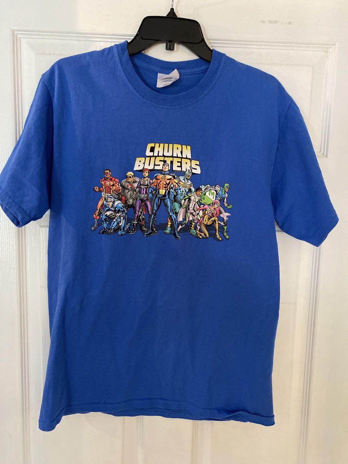 POST&CO Churn busters cast of characters superheroes | Grailed