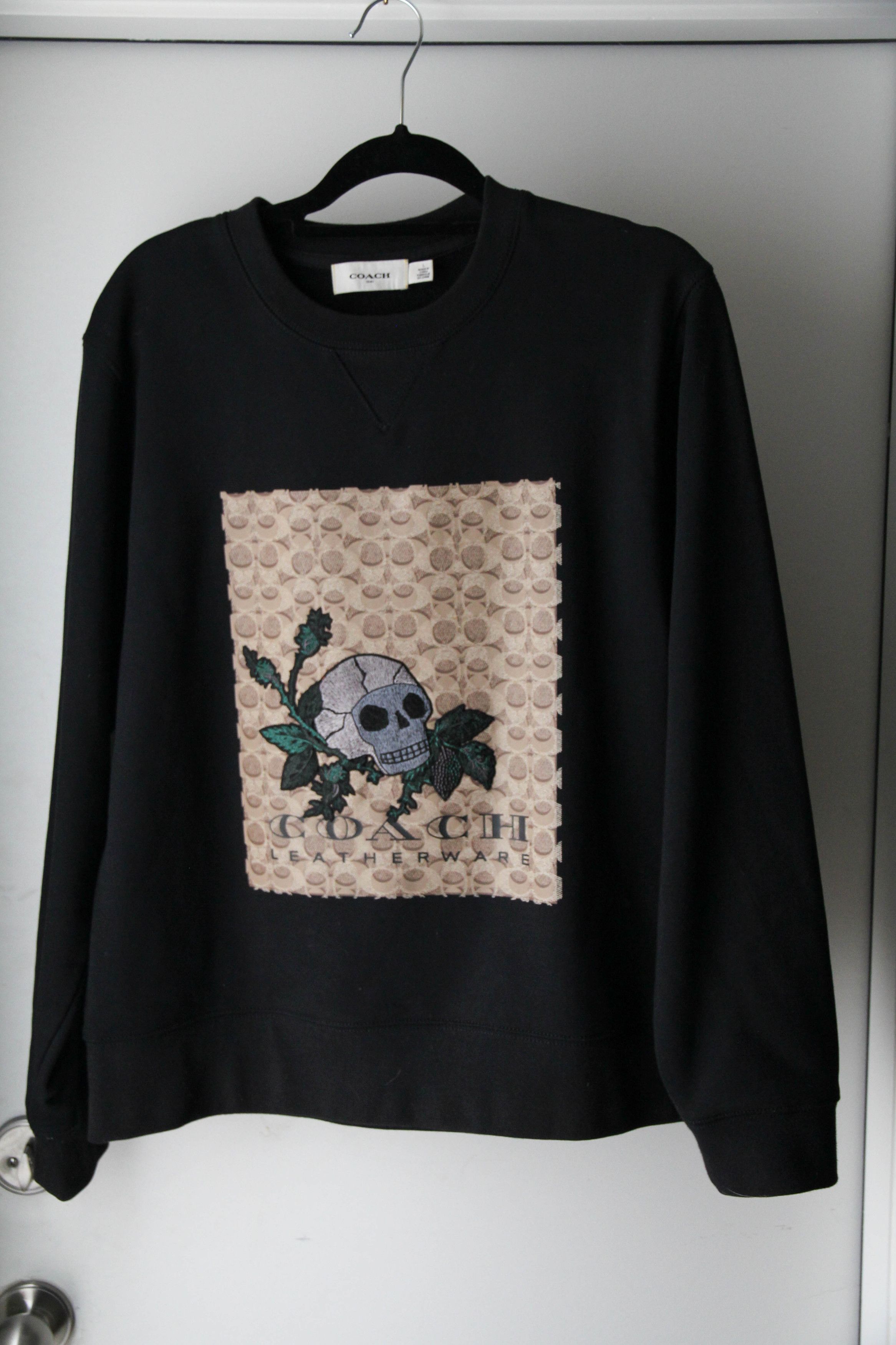 Coach COACH SIGNATURE TATTOO SKULL CREWNECK | Grailed