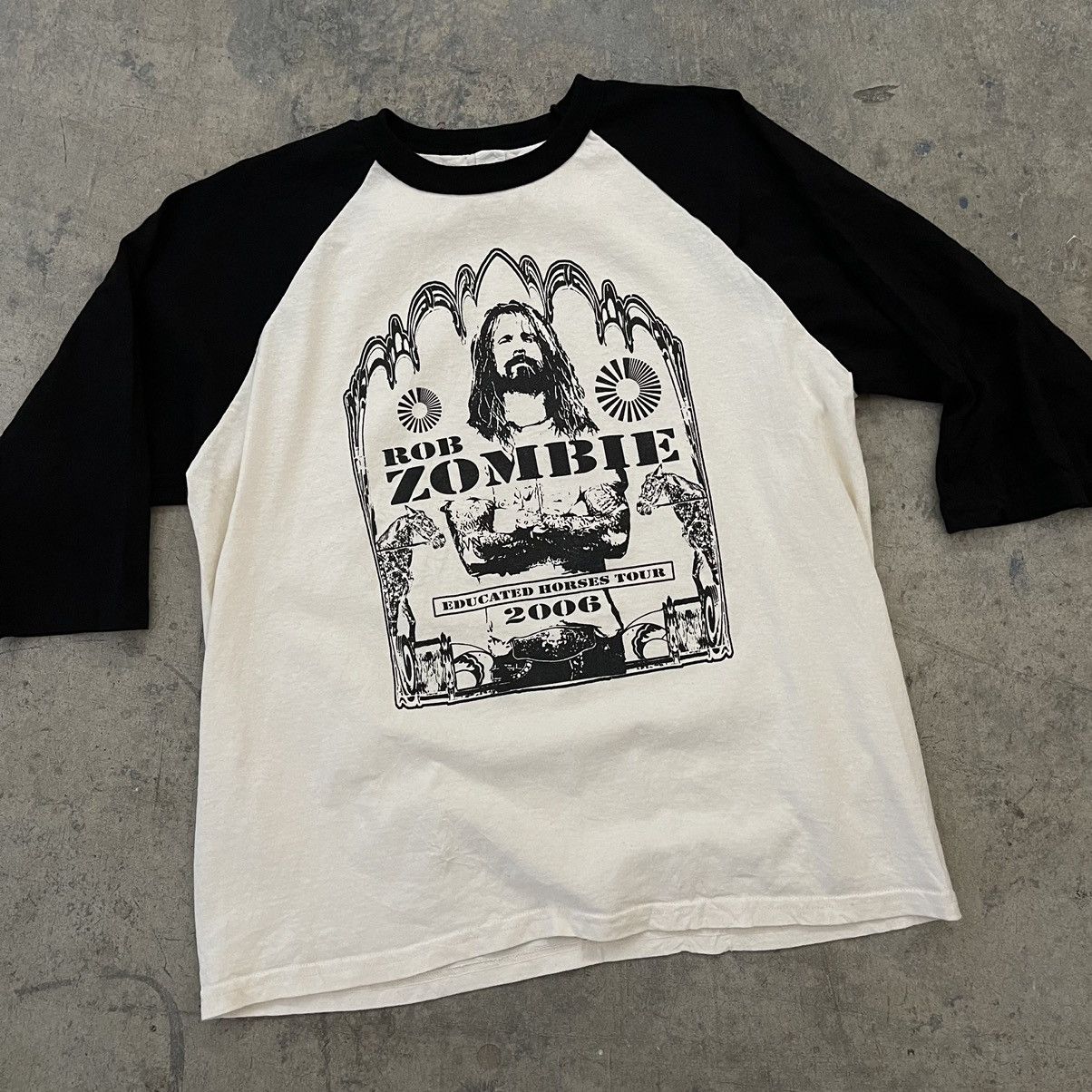 Band Tees × Vintage RARE Vintage Rob Zombie Y2K Tour Shirt | Grailed