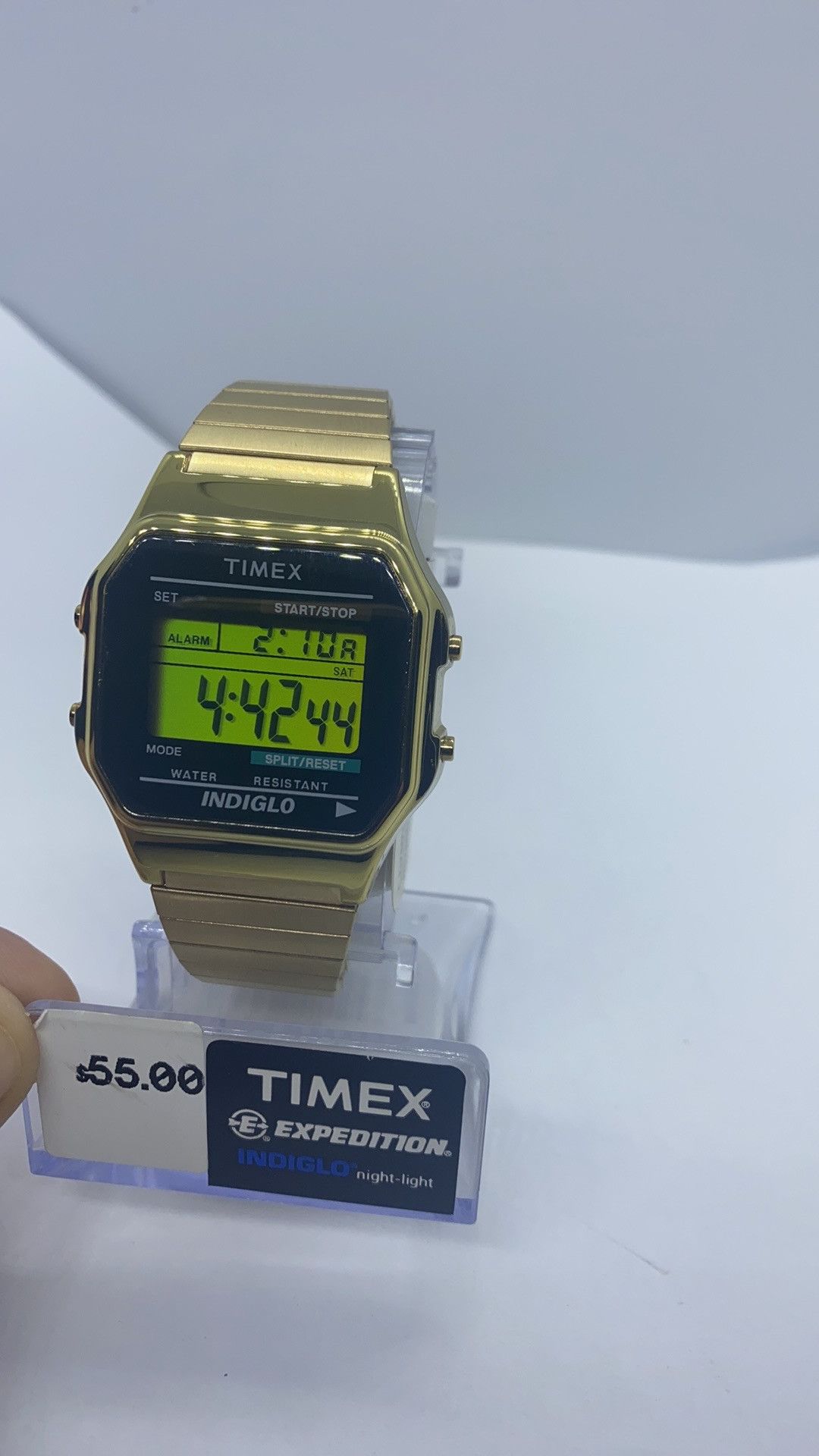 Timex Timex Watch Stretchable BAND Goldtone Indiglo | Grailed