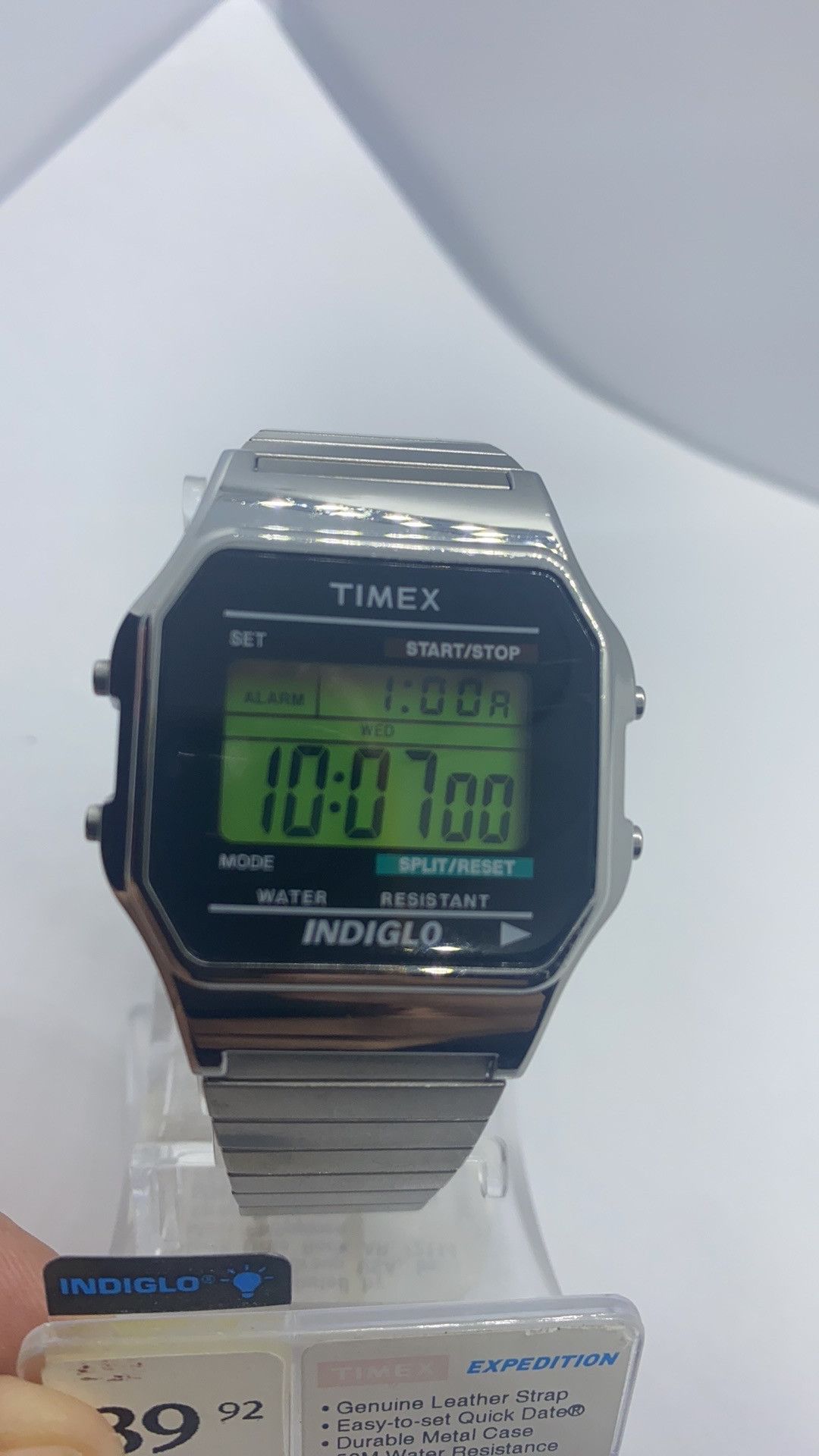 Timex Timex Watch Stretchable BAND Stainless Steel Indiglo | Grailed
