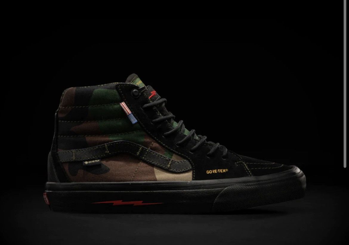DEFCON × Vans Defcon Vans Notchback Gore-Tex Sk8-Hi Camo / Black | Grailed