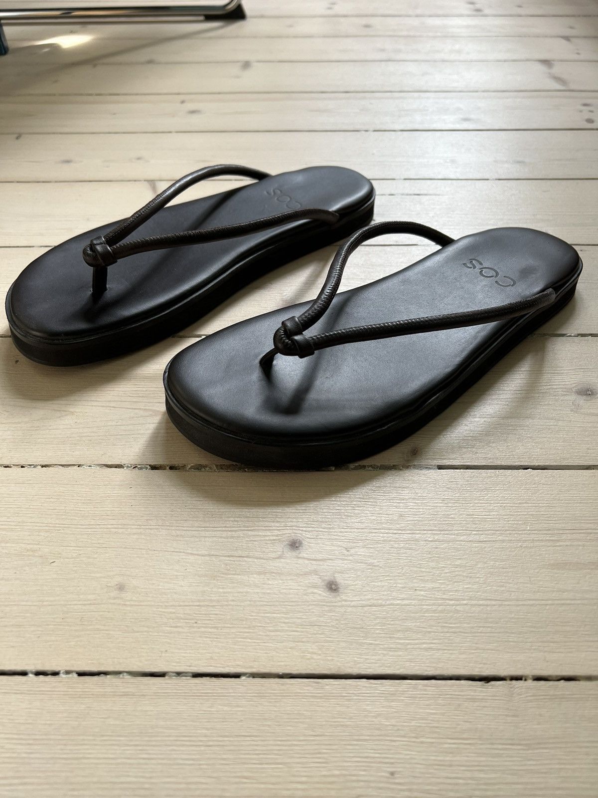 Cos COS leather sandals | Grailed