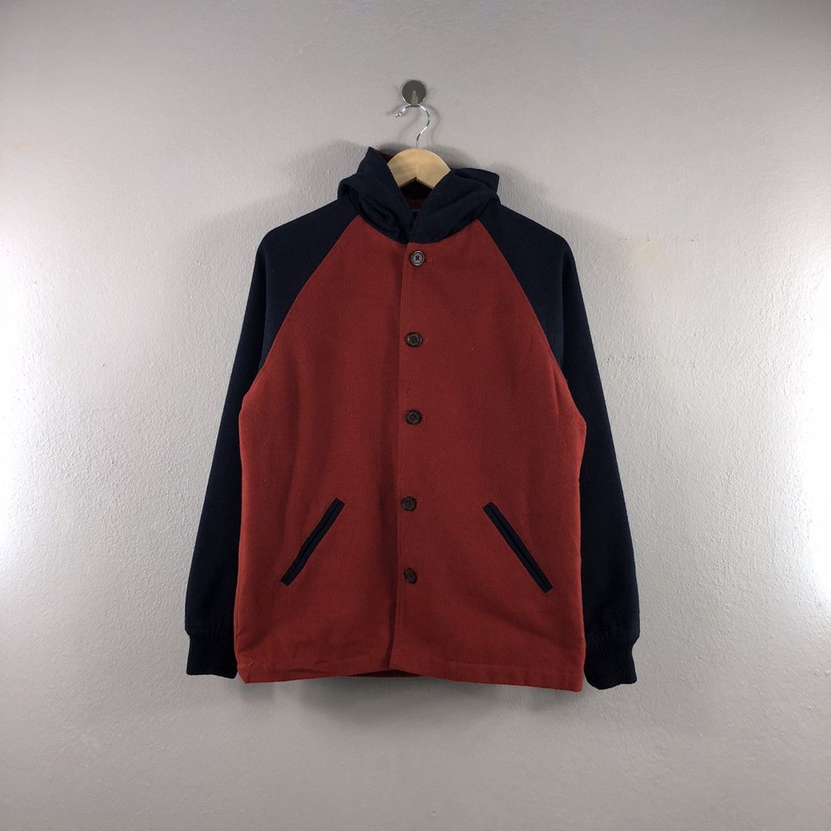 Ciaopanic × Streetwear Ciaopanic Colorblock Varsity Style Hoddie ...