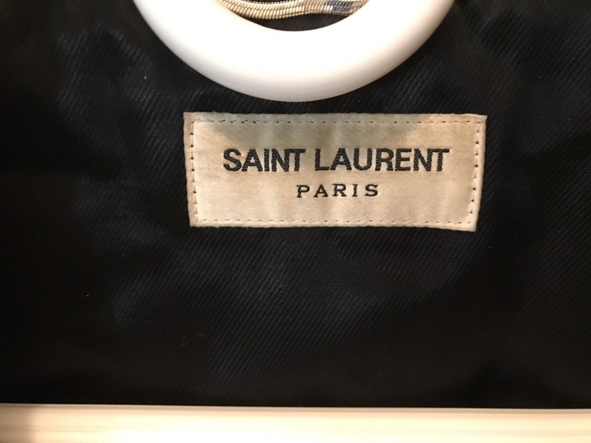 Saint Laurent Paris SLP FW13 1/1 CAMPAIGN SAMPLE L17 Leather Moto ...