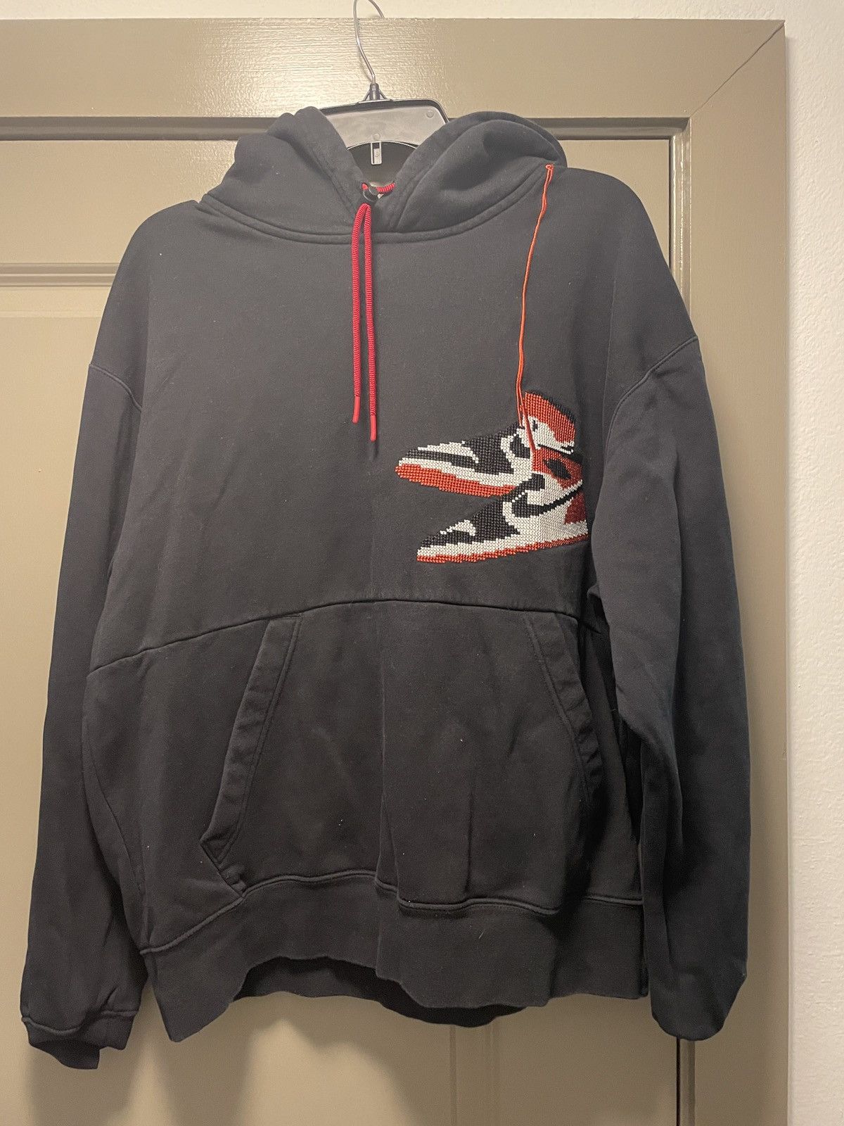 Jordan Brand Embroidered Air Jordan 1 hoodie | Grailed