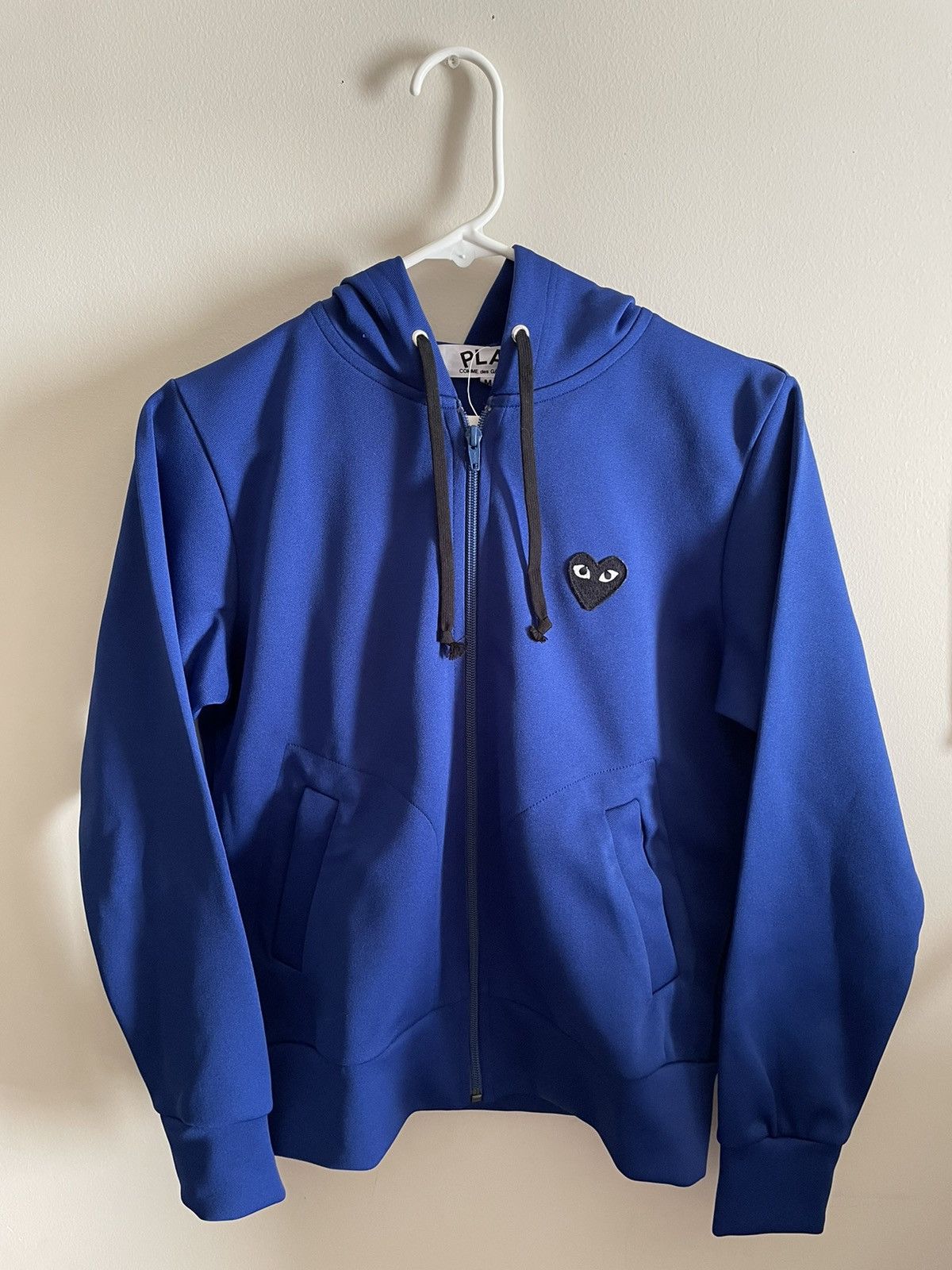 Comme Des Garcons Play × Comme des Garcons CDG PLAY ‘Black Heart’ Zip ...