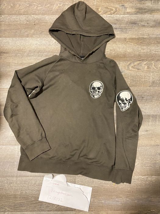 Number (N)ine Number (N)ine SS04 Double Skull Hoodie | Grailed