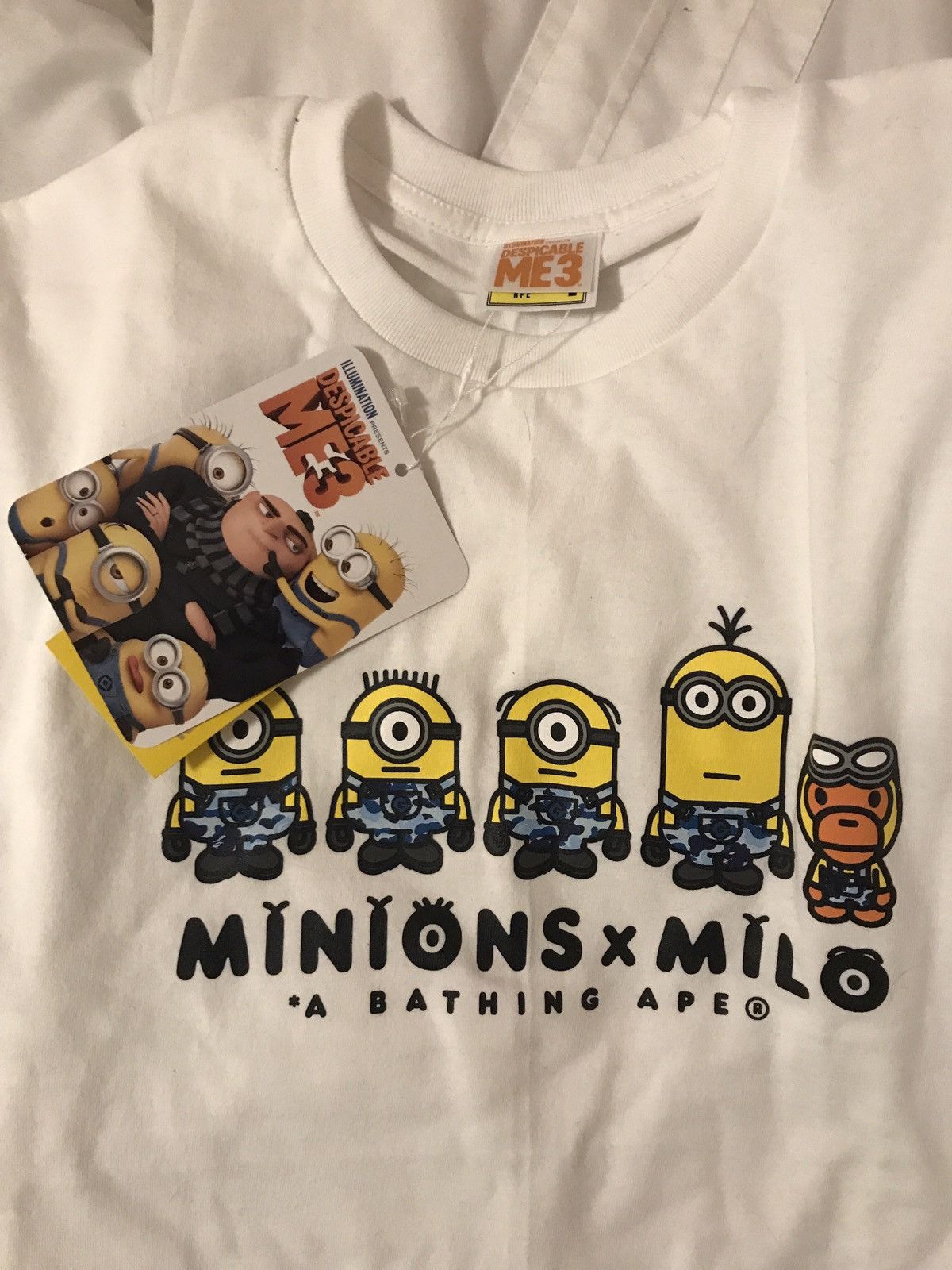 Bape Minion Despicable Me Shirt | Grailed