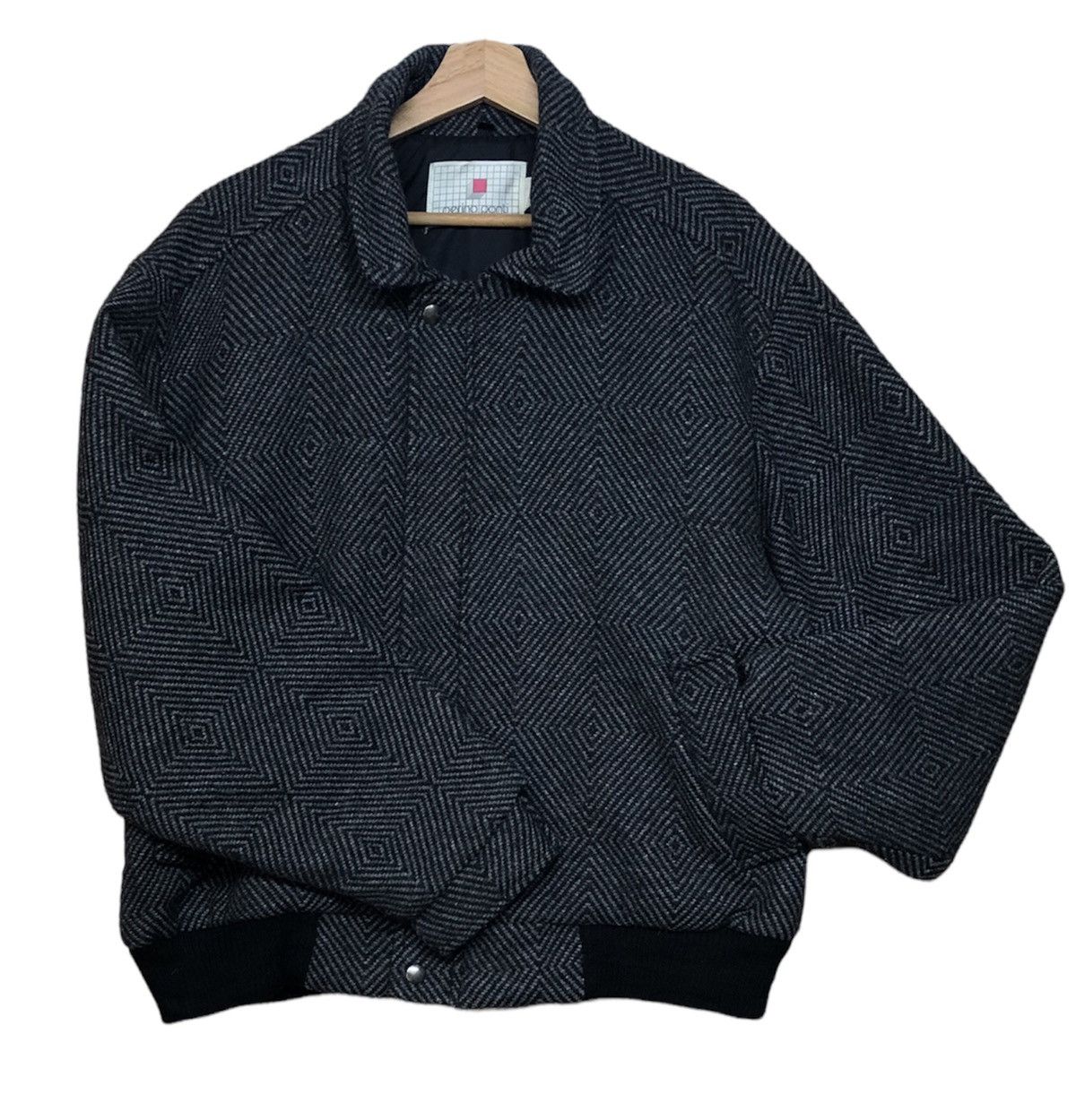 Vintage DOPE🔥(perino ponti) LUXURY WOOL BOMBER JACKET | Grailed