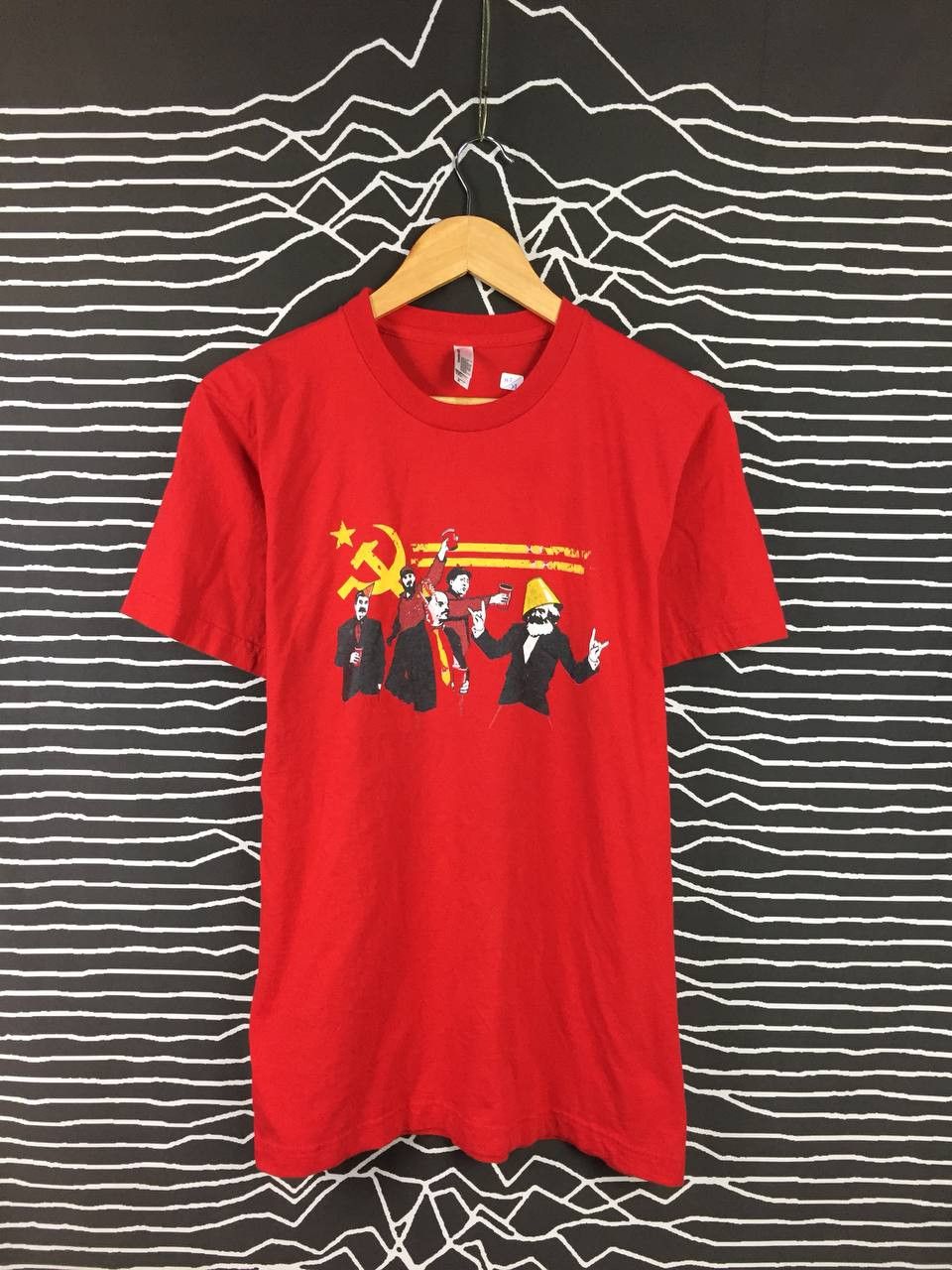 American Apparel × Art × Vintage Communist Karl Marx Lenin Stallin ...