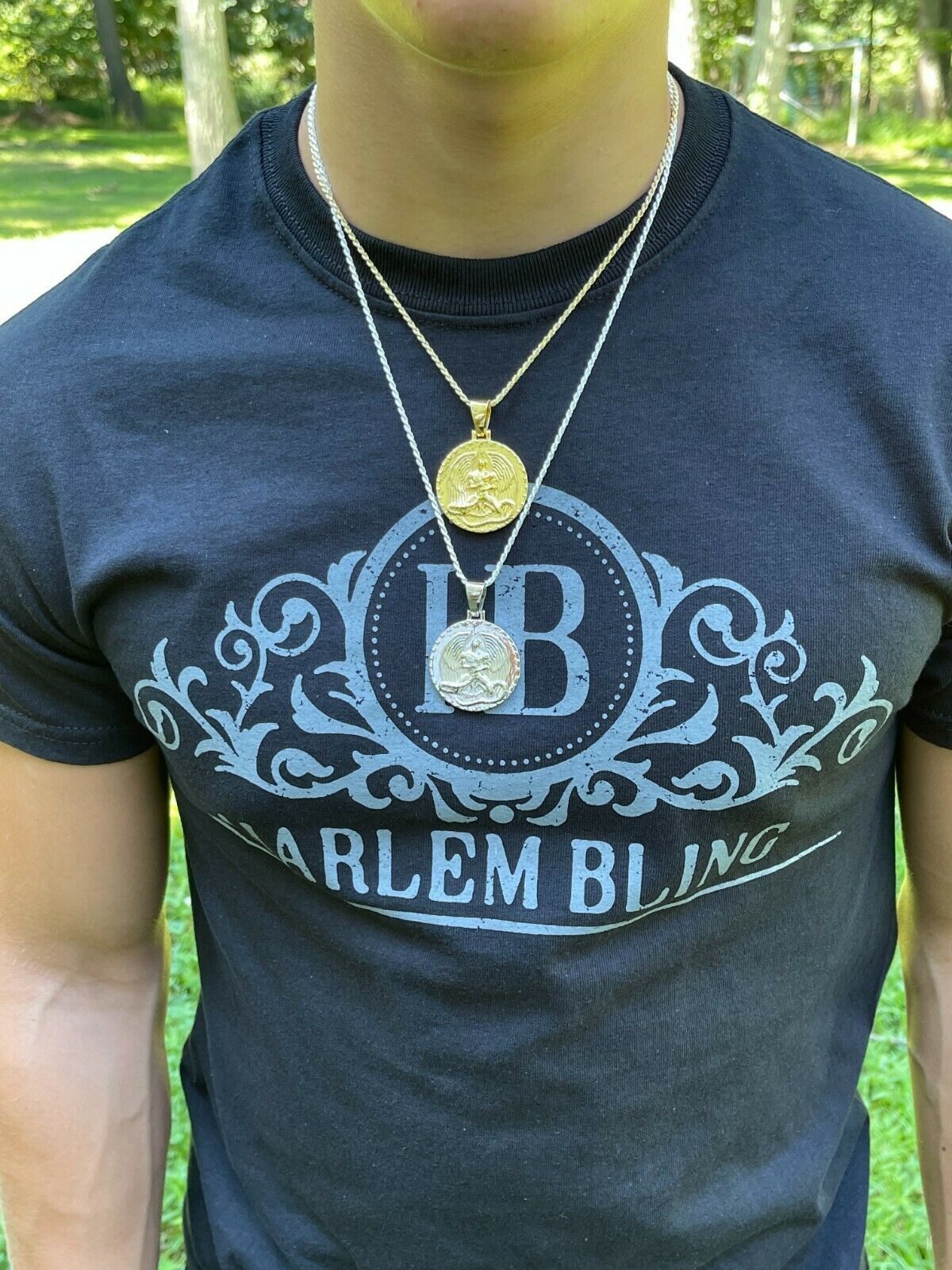 Designer Silver Gold Euphanasia Tupac 2Pac Pendant Medallion Hip Hop ...