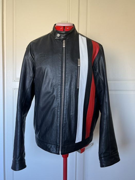 Tag Heuer Authentic TAG Heuer Leather Jacket | Grailed