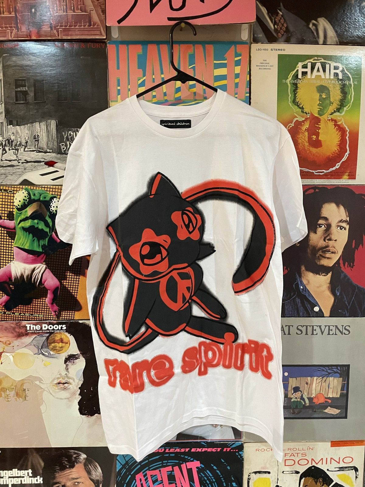 Siberia Hills Rare Spirit Shadow Mew V2 Siberia White Tee | Grailed