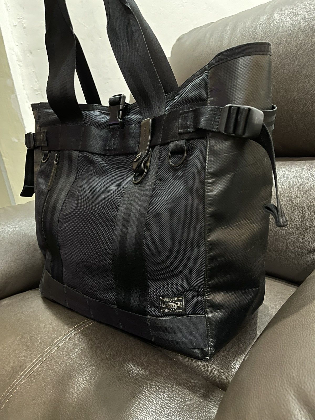 Porter Porter Heat Ballistic Nylon Tote Bag | Grailed