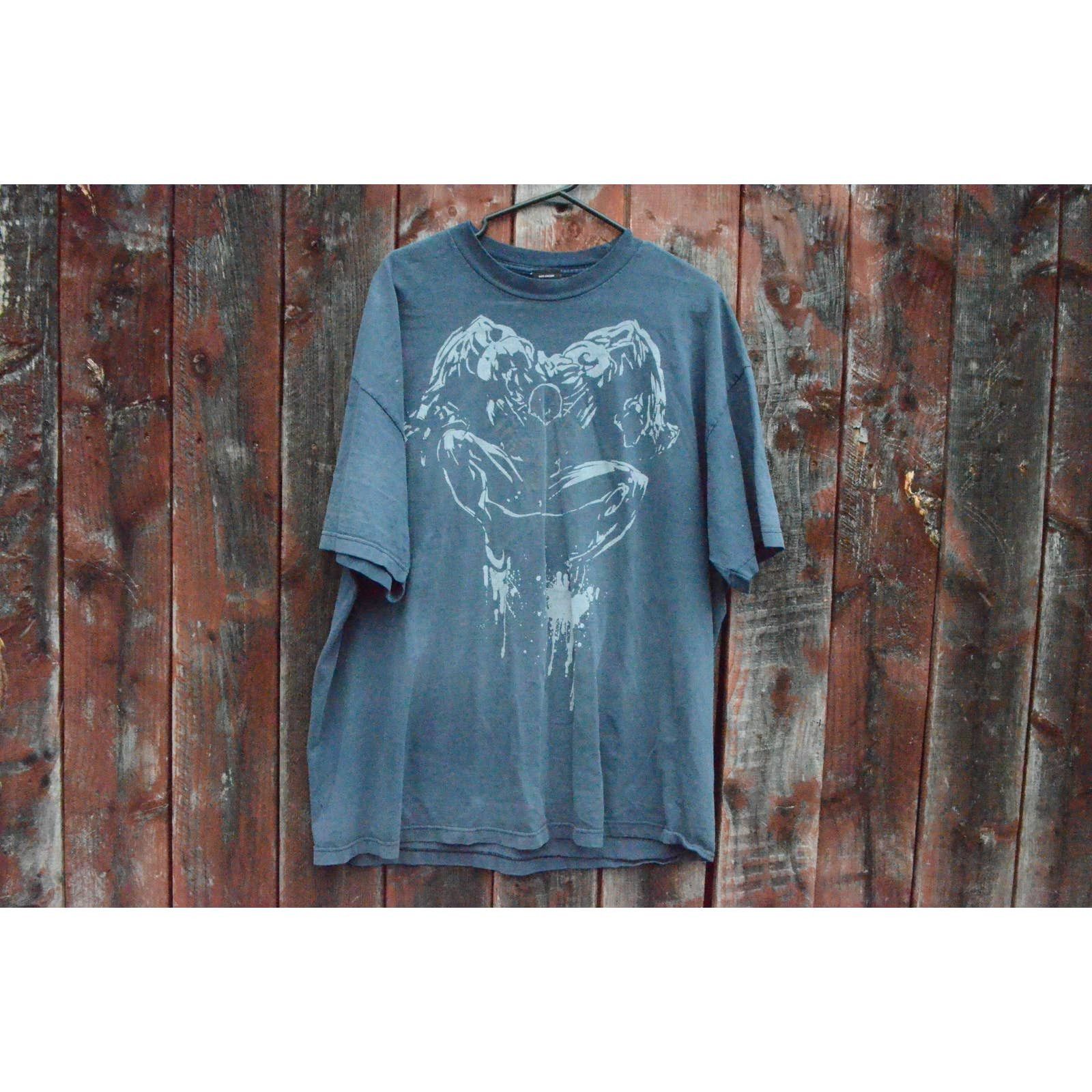 Mad Engine Early 2000s Venom outline Marvel Mad Engine t-shirt | Grailed