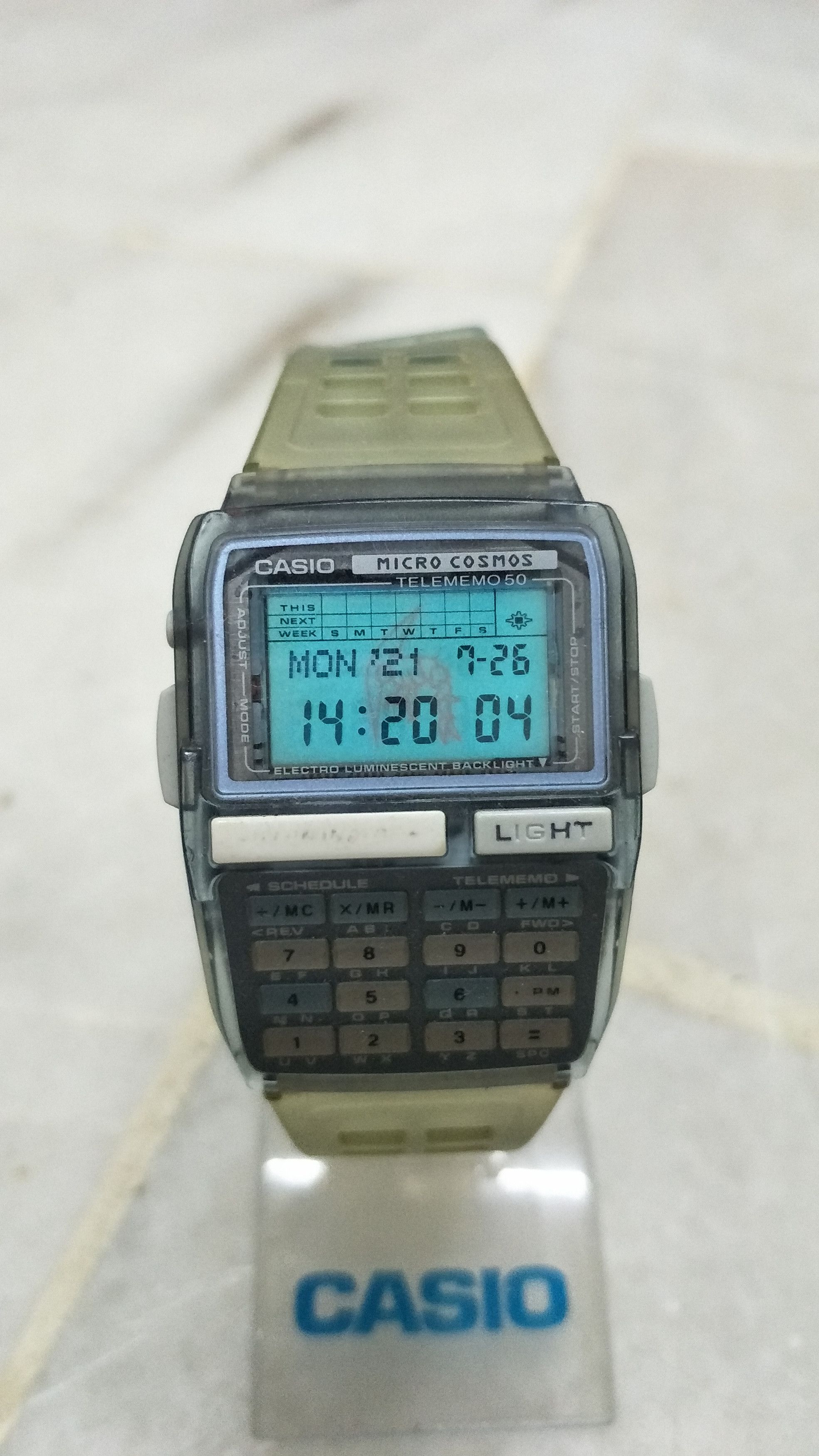 Casio × Vintage VINTAGE CASIO DBC63 MICRO COSMOS | Grailed