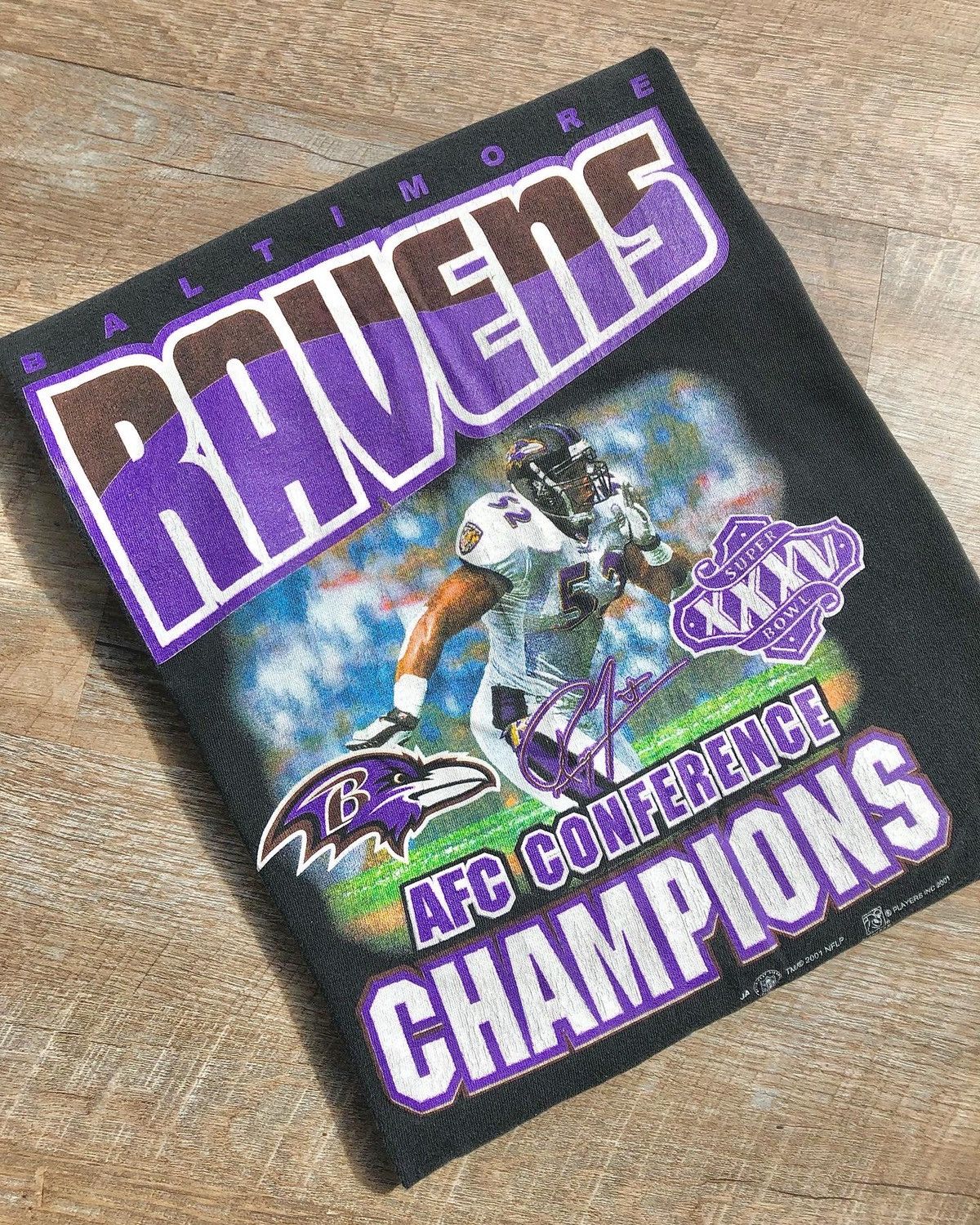 All Sport × NFL × Rap Tees 2001 Baltimore Ravens Ray Lewis graphic😈🔥 ...