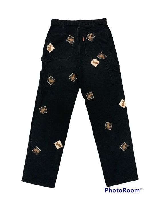 Vintage Pink house Japan carpenter pants | Grailed
