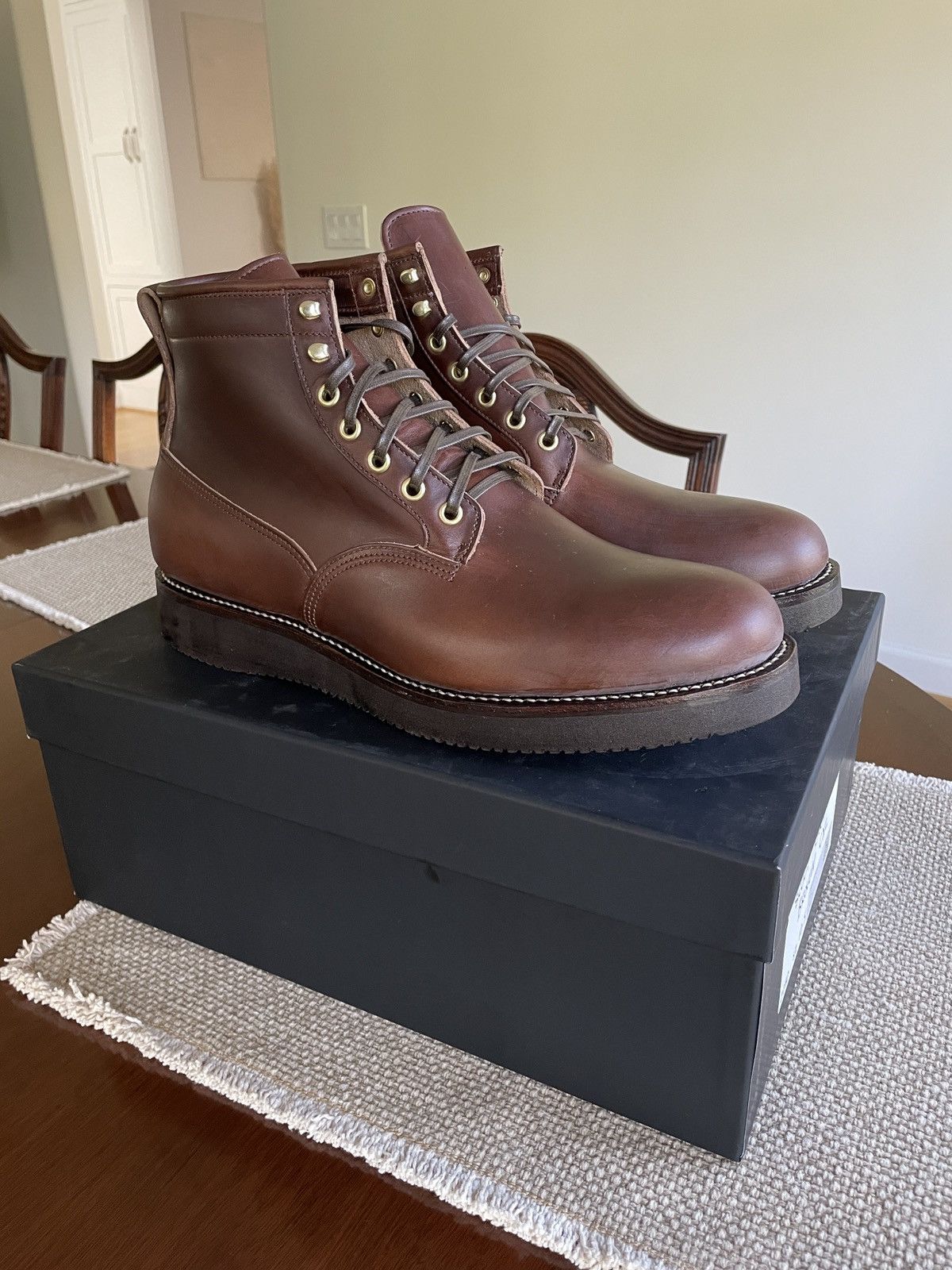 Viberg Viberg x Snake Oil Provisions Scout Brown Chromexcel 2030 | Grailed