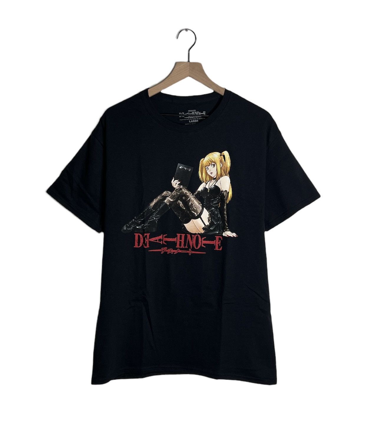 Hype × Streetwear × Vintage Misa Amane Death Note Vintage Graphic T ...